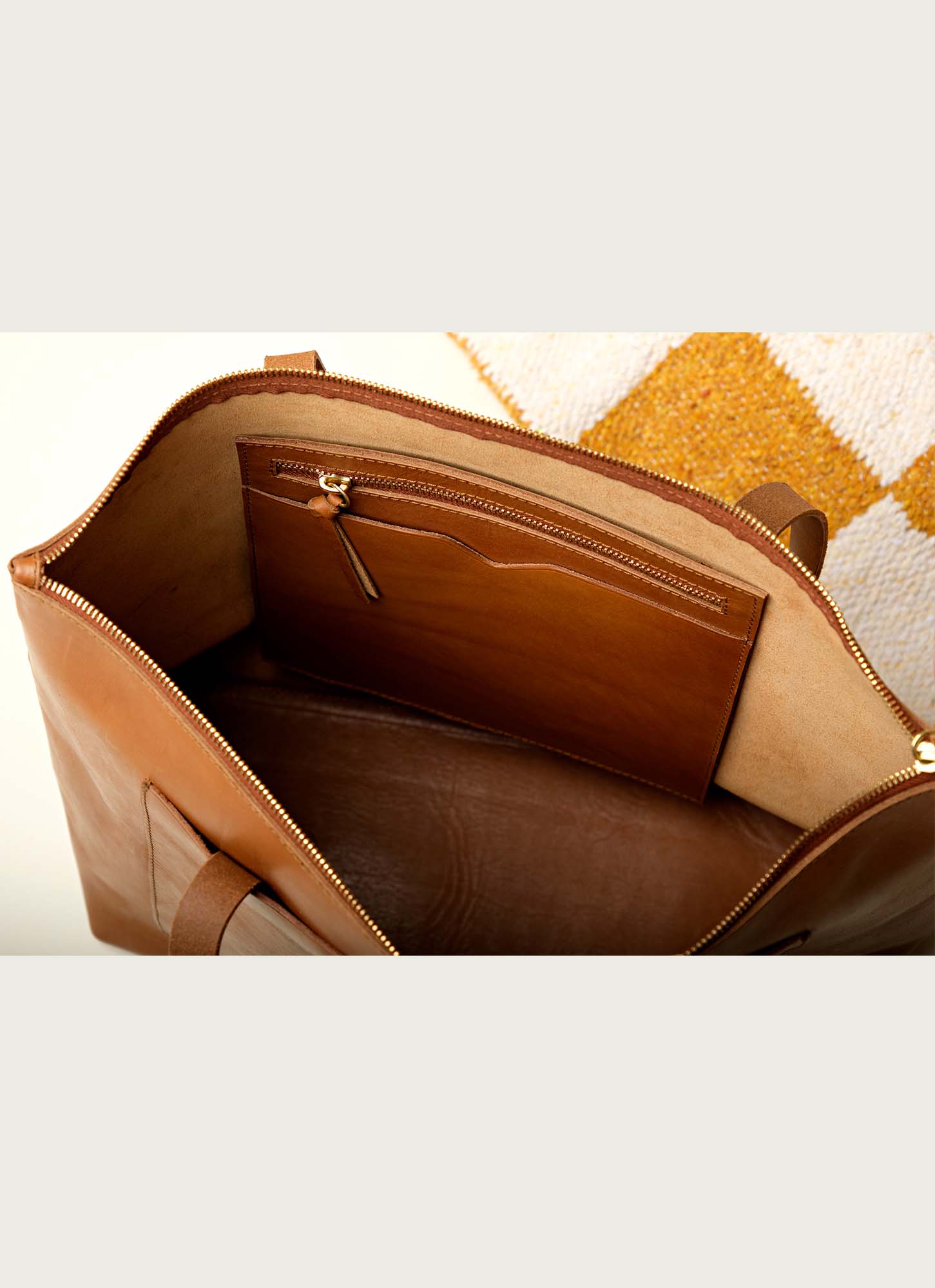 The Contigo Zipper Tote Bag – Joyia Jewelry