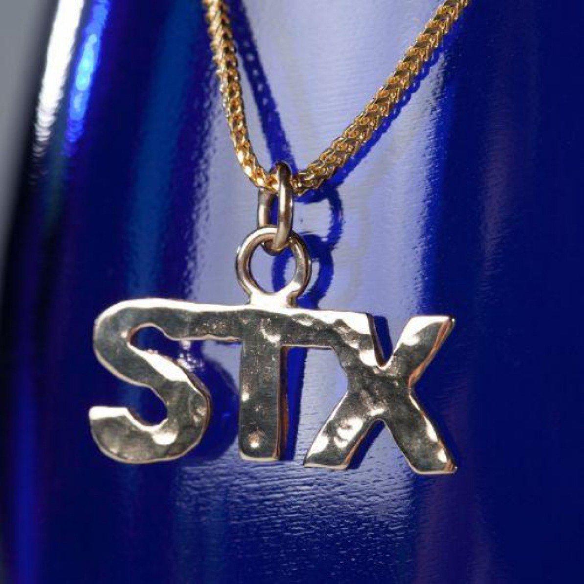 Sterling Silver or 14k Gold STX Pendant St. Croix Keepsake Necklace ...